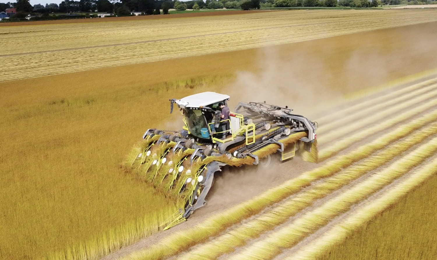 Une révolution technologique : l’arracheuse 4 rangs - Depestele