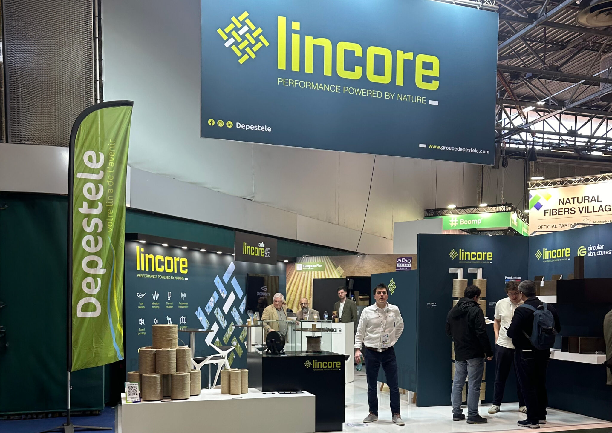 Lincore at JEC world - Depestele